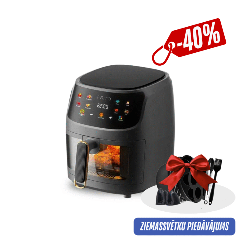 Karstā gaisa friteris FRITO EASY FRY - Premium Mājas
