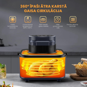 Karstā gaisa friteris FRITO DELUXE PREMIUM - Premium Mājas